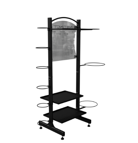 Nautilus Instinct Accessory Rack | Dotmar Fitness