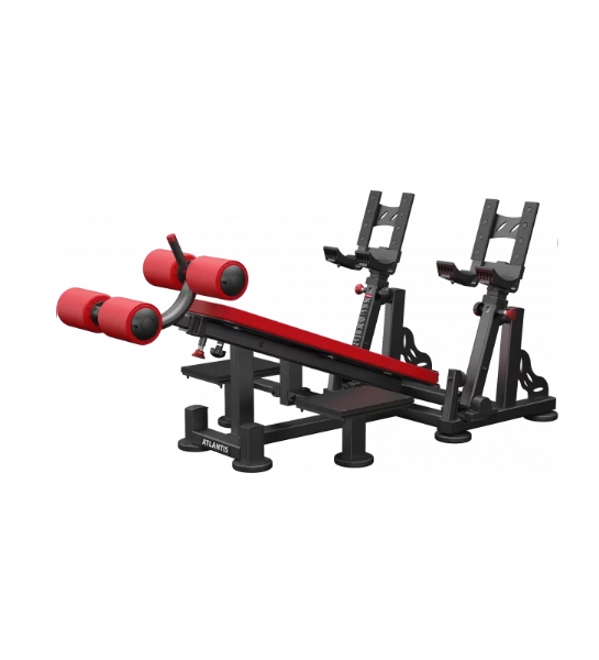 Atlantis Decline Dumbbell Bench with Pivots | Dotmar Fitness