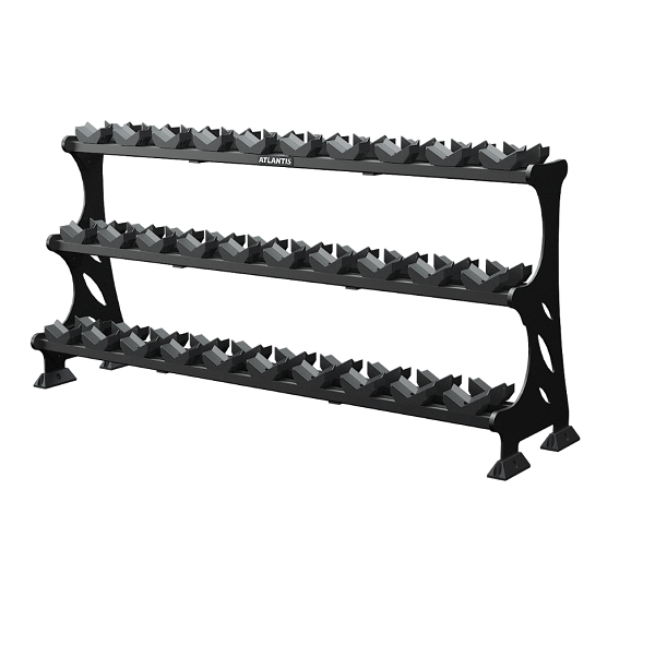 Atlantis Hex Dumbbell Rack (15 pairs) | Dotmar Fitness