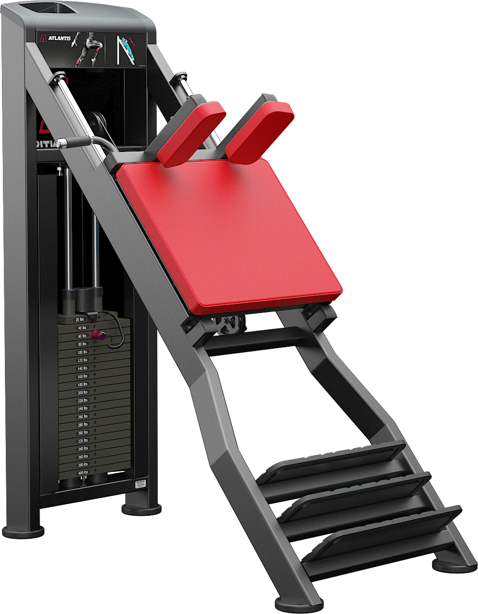 Atlantis M-318 Incline Calf Raise | Dotmar Fitness