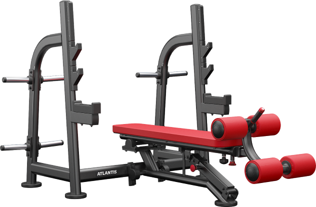 Atlantis Olympic Flat / Decline Bench Press | Dotmar Fitness