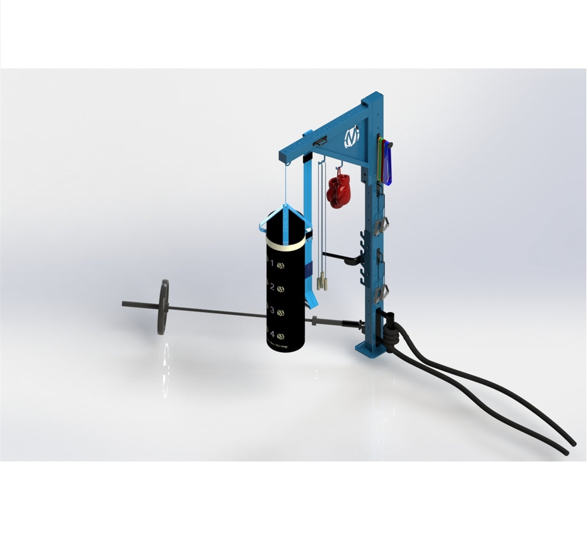 MoveStrong Single Functional Column | Dotmar Fitness