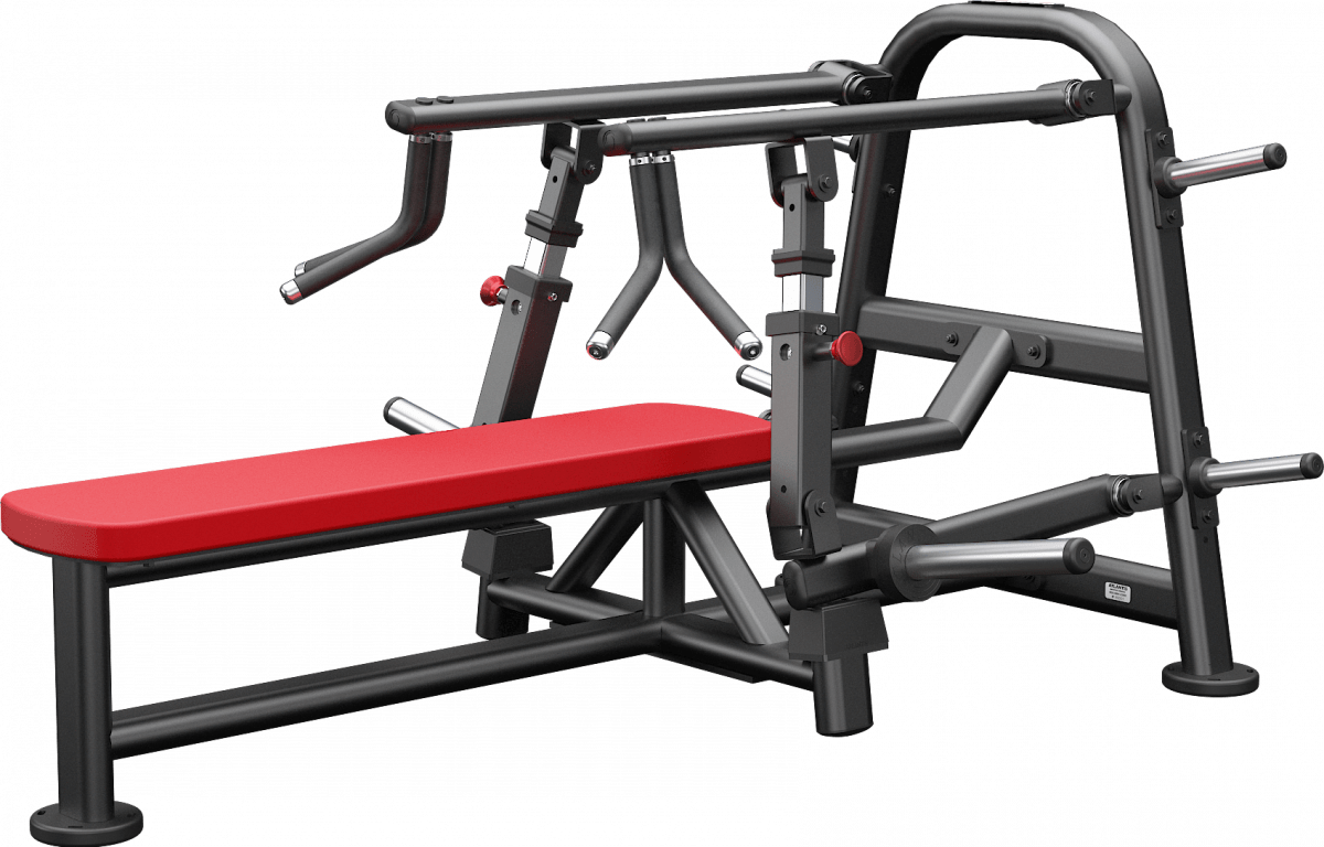 Atlantis P-441 Lying Converging Bench Press | Dotmar Fitness